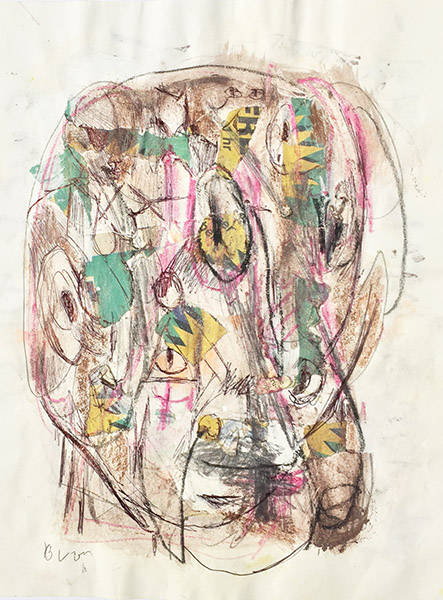 Outsider Folk Art Gallery | Outsider Art | Jim Bloom | BNG-01 | Untitled
